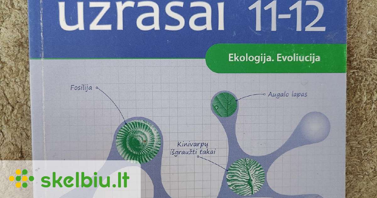 Biologo užrašai pratybos - Skelbiu.lt