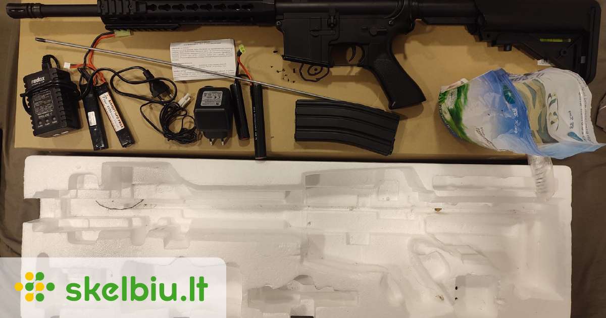 Airsoft ginklas Ar-15 - Skelbiu.lt