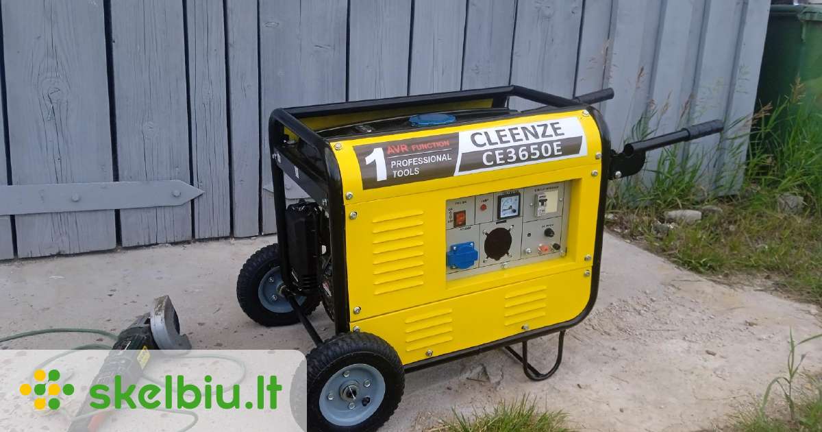 Generatorius 5 kw , vienfazis 220v - Skelbiu.lt