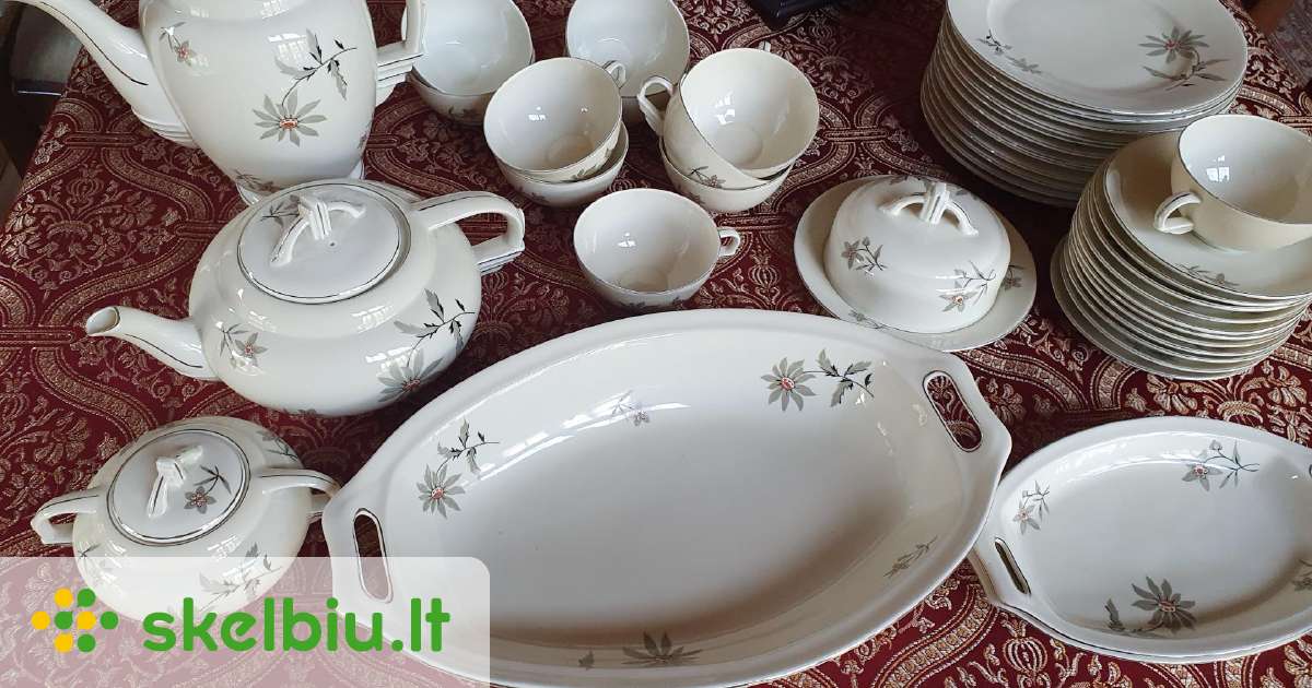 arbatos servizas 12 asmenu skelbimai - Skelbiu.lt