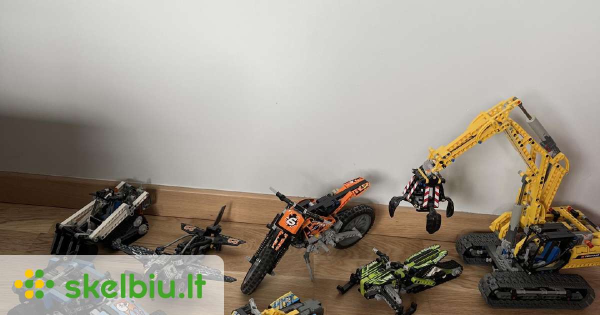 Lego technic konstruktoriai - Skelbiu.lt