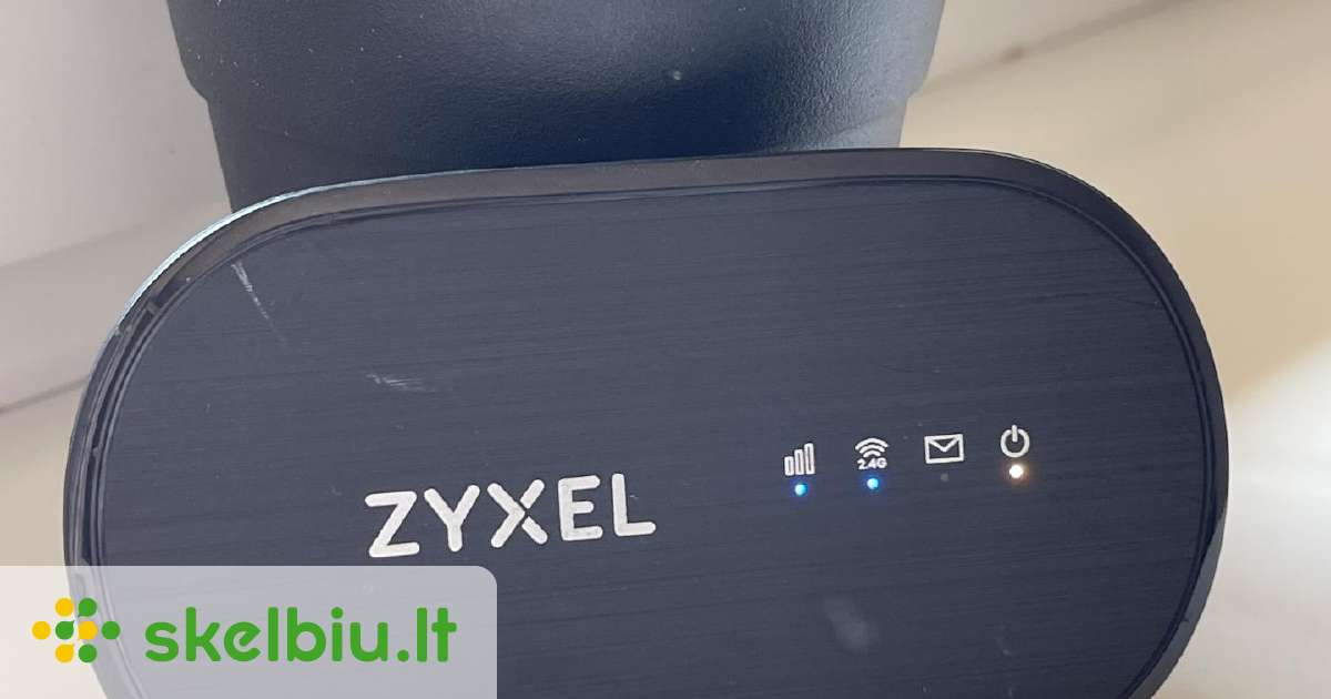 Zyxel nešiojamas 4G modemas - Skelbiu.lt