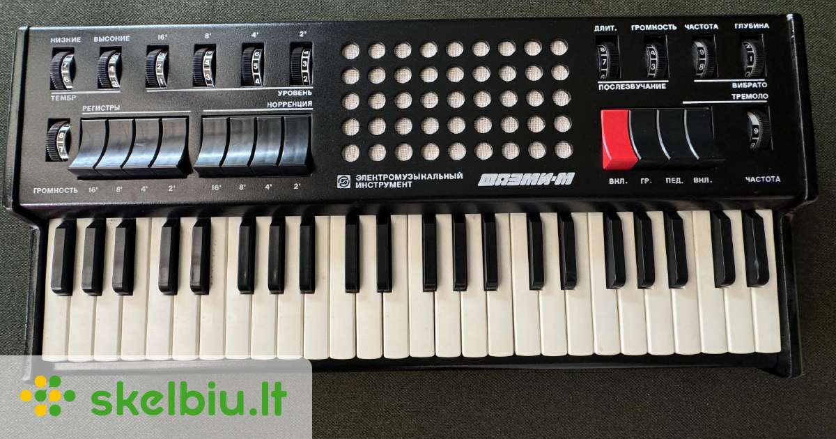 Formanta Faemi-m analoginis sintezatorius - Skelbiu.lt
