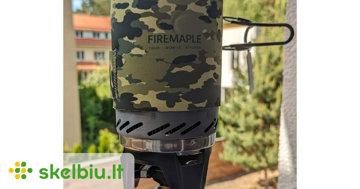 Fire Maple X1 turistinės viryklės sistema - Skelbiu.lt