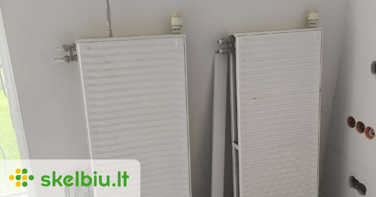 Radiatoriai apatinio pajungimo,sukomplektuoti - Skelbiu.lt