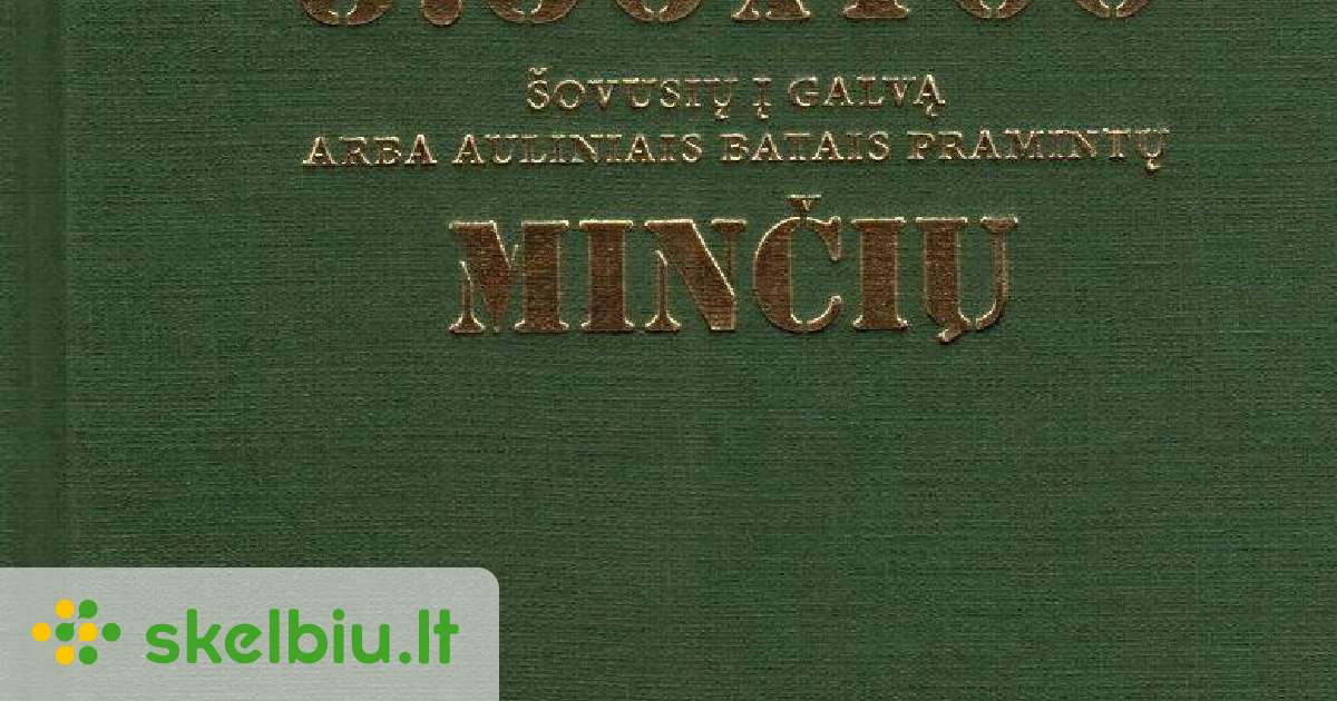 V. Šerelis. 5. 56 x 100 minčių - Skelbiu.lt
