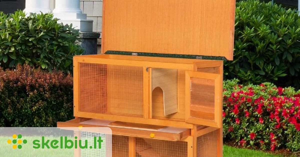 Naujas triušio namas narvas - Skelbiu.lt