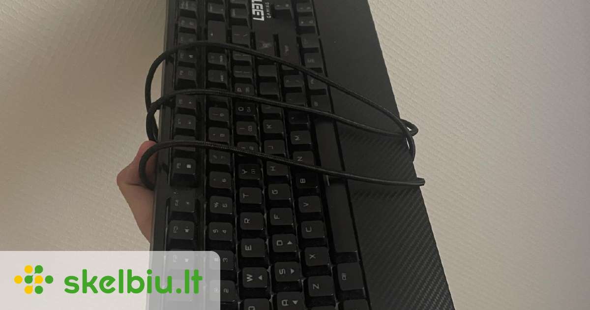 Klaviatūra Leet gaming - Skelbiu.lt