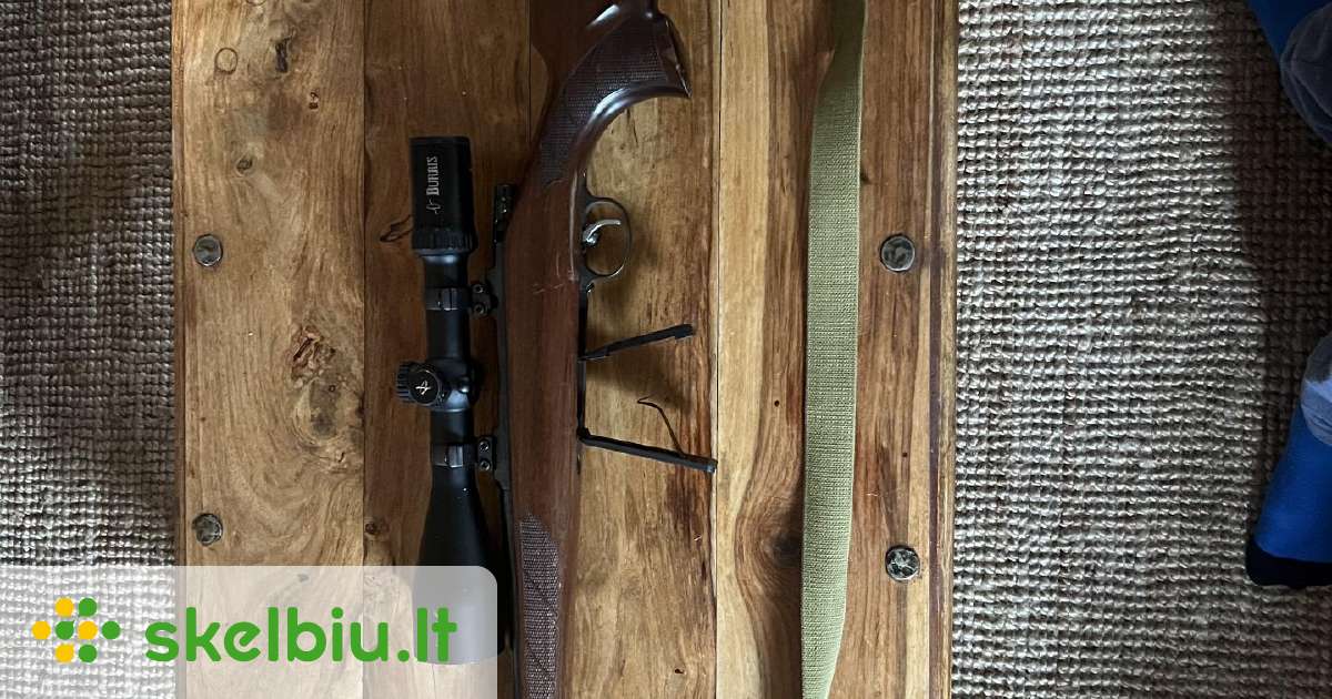 Cz 550 graižtvinis šautuvas su optika Burris fourx - Skelbiu.lt