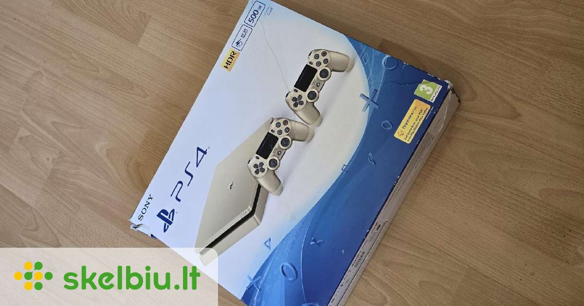 Ps4 gold limited edition - Skelbiu.lt
