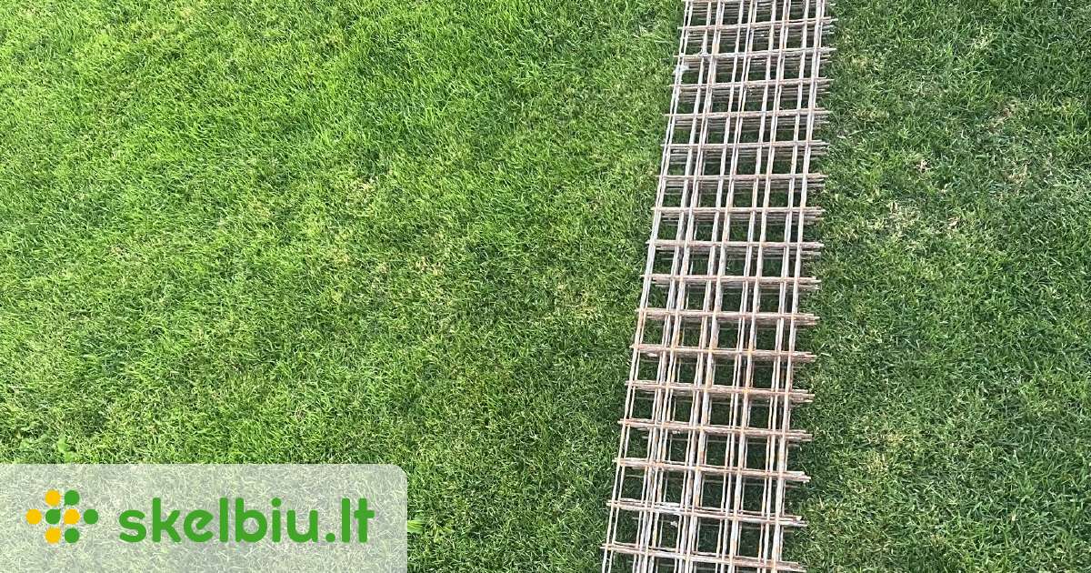 Muro armavimo tinklas 25cm blokeliams 50x50 2m - Skelbiu.lt