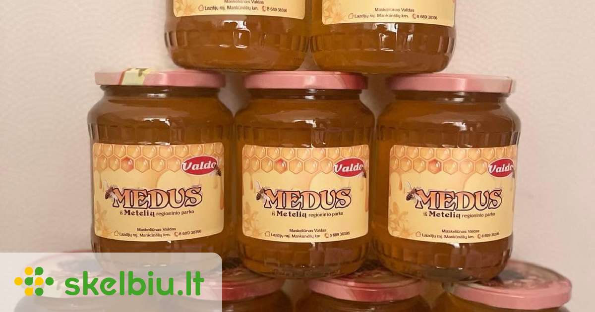 Liepų medus 2024 - Skelbiu.lt