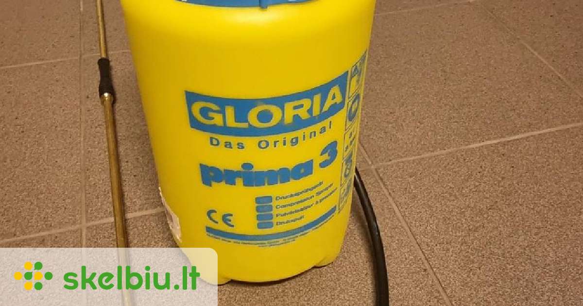 Gloria Prima 3 purkštuvas - Skelbiu.lt