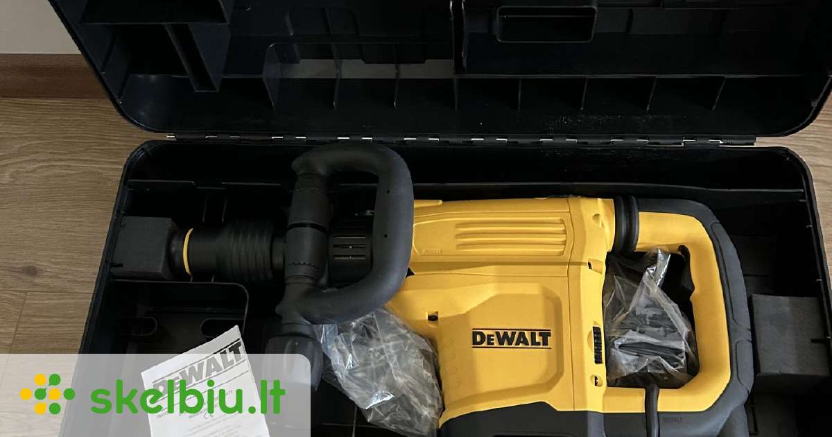 dewalt sds max skelbimai - Skelbiu.lt