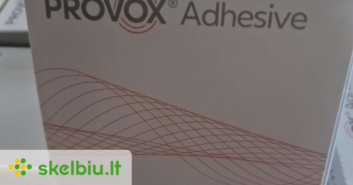Provox Adhesive Atiduodu po gerklų pašalinimo oper - Skelbiu.lt