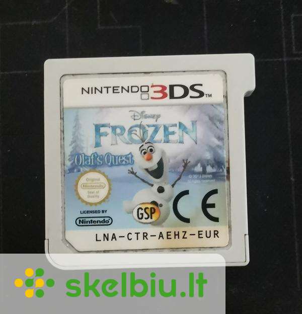 Nintendo 3ds Frozen - Skelbiu.lt