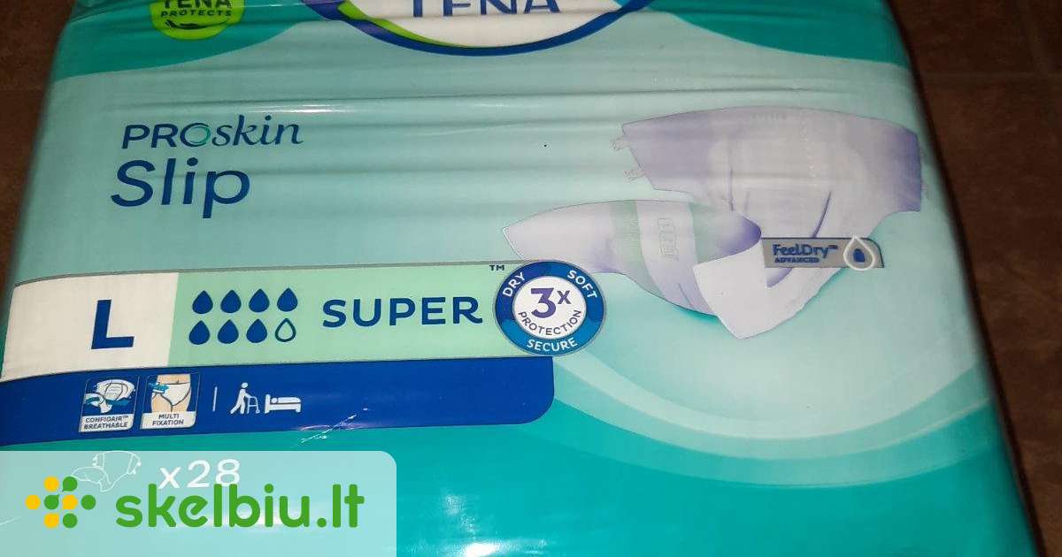 Pampersai suaugusiems, 28 vnt. L dydis - Skelbiu.lt