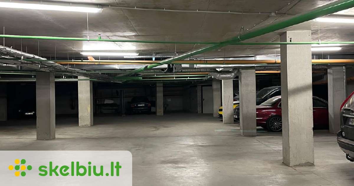 Požeminis parkingas - Skelbiu.lt