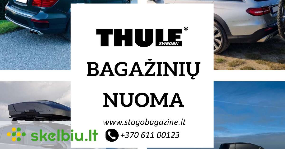 thule grand skelbimai - Skelbiu.lt