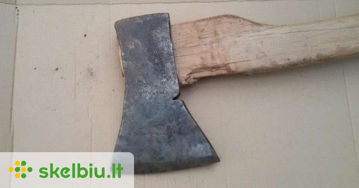 Kirvis pleišto formos malkų skaldymui polukalun - Skelbiu.lt
