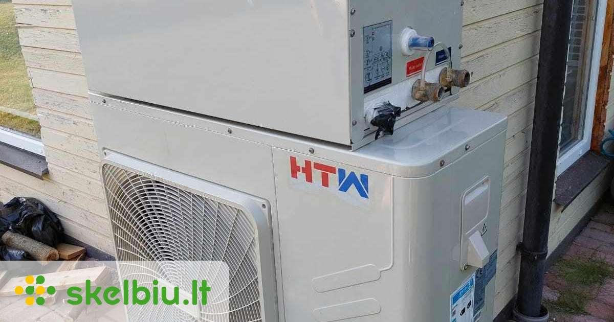 Šilumos siurblys oras-vanduo Htw 8kw - Skelbiu.lt