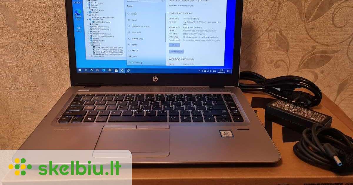 Hp Elitebook 14fullhd Ips i5-7200 3,1ghz 8gb 256gb - Skelbiu.lt