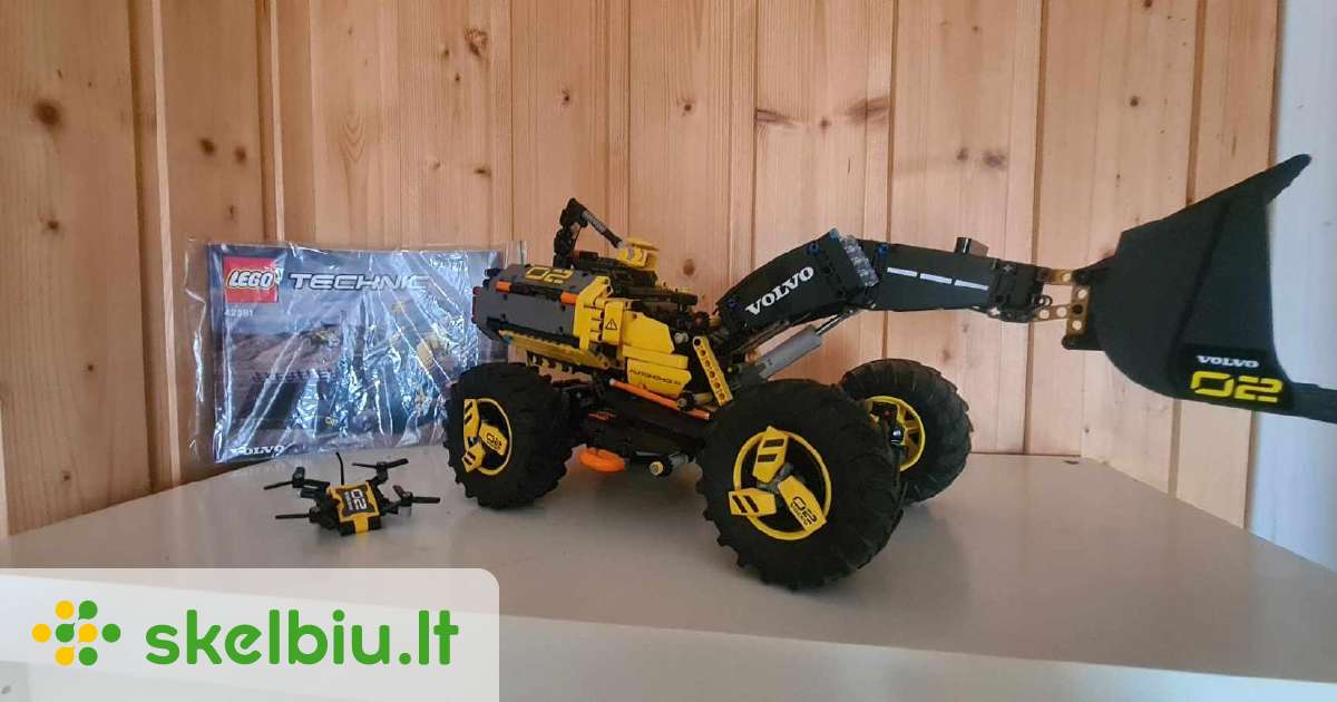 Lego technic 42081: Volvo Concep Wheel Loader Zeux - Skelbiu.lt