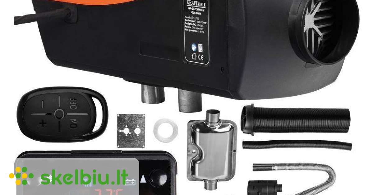 Dyzelinis Autonominis Šildytuvas 8kw 12v Webasto - Skelbiu.lt