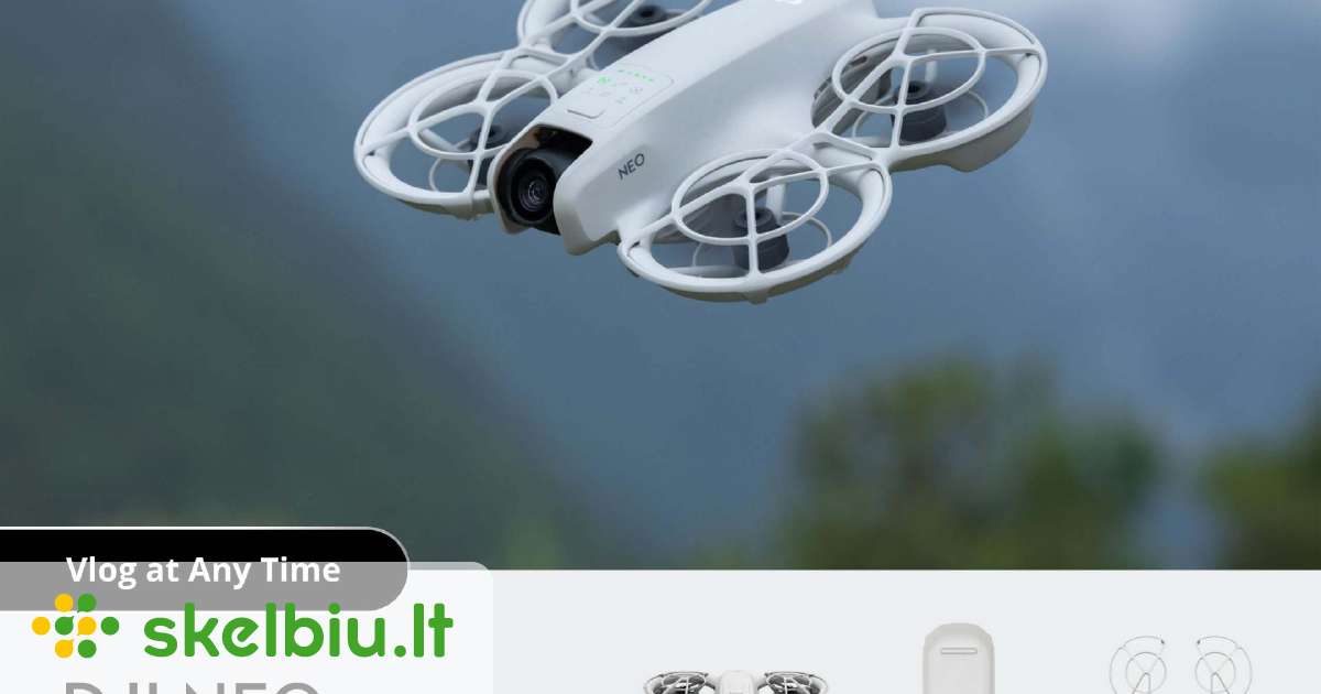 Naujiena Dji Dronas Neo / Neo Combo - Skelbiu.lt