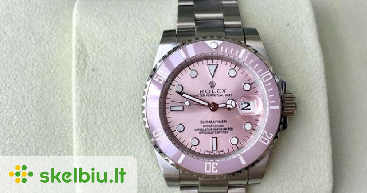 Rolex Submariner Pink Barbie - Limited Edition - Skelbiu.lt