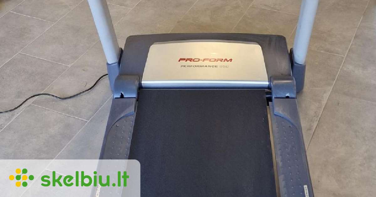 Bėgimo takelis Pro-forma Performance 950 - Skelbiu.lt