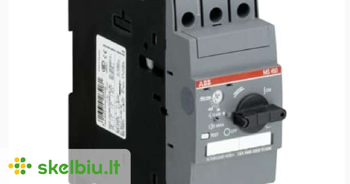 Motor starter Abb Ms 450-40 - Skelbiu.lt