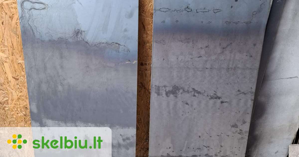 Metalo lakštų likučiai. - Skelbiu.lt