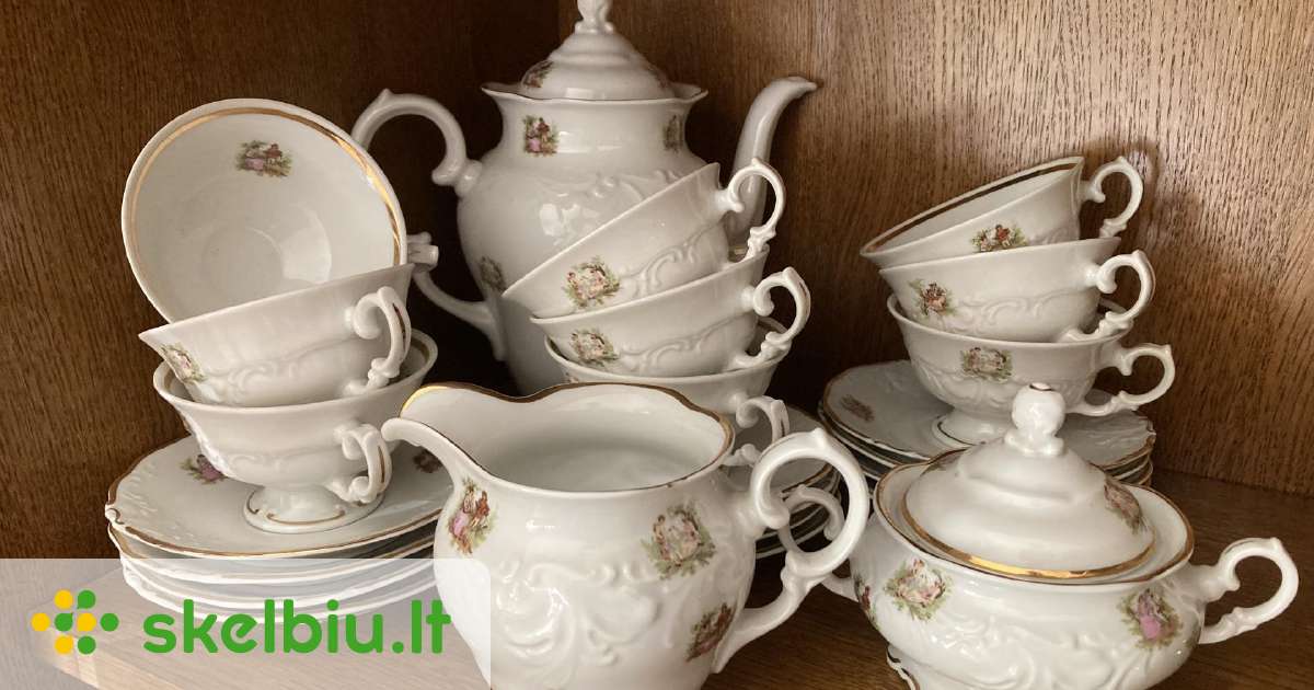 9 asmenu lenku gamybos arbatos servizas. - Skelbiu.lt