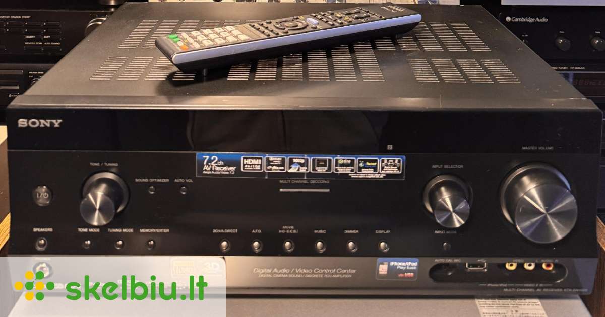 Sony str-dn1020 / resiveriai - Skelbiu.lt