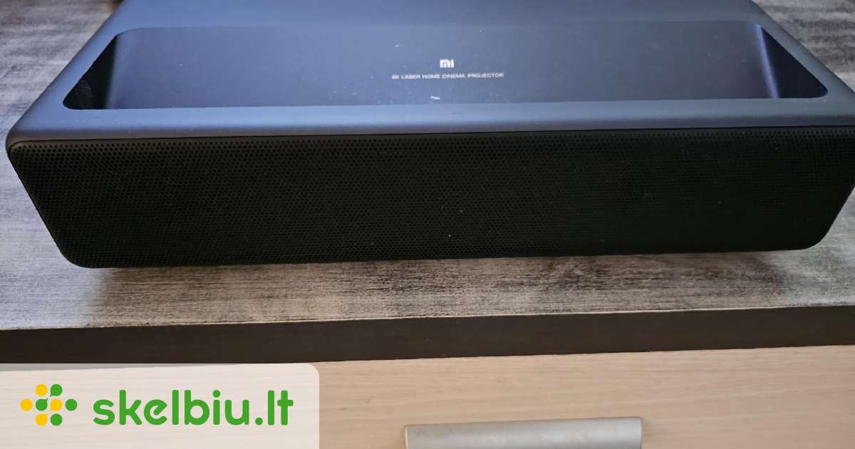 Xiaomi 4k iki150'projektorius su 110" Elite ekranu - Skelbiu.lt