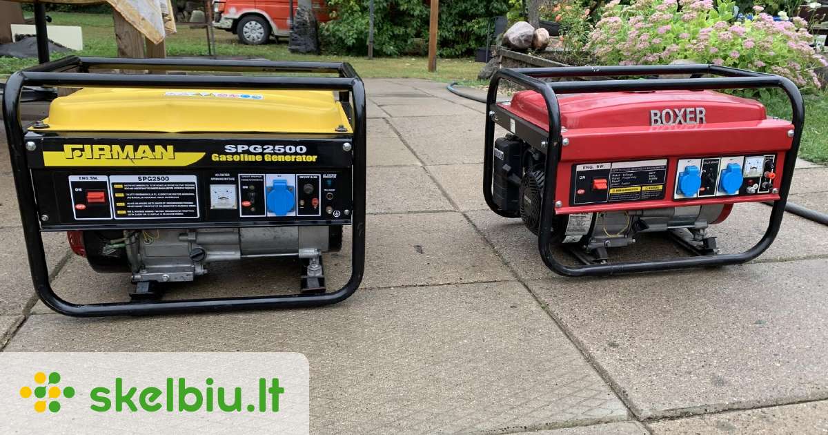 Generatorius 2.5kw - Skelbiu.lt