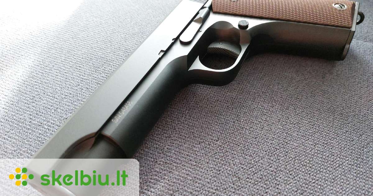 Colt 1911 Full - Auto Electric Pistol 6mm - Skelbiu.lt