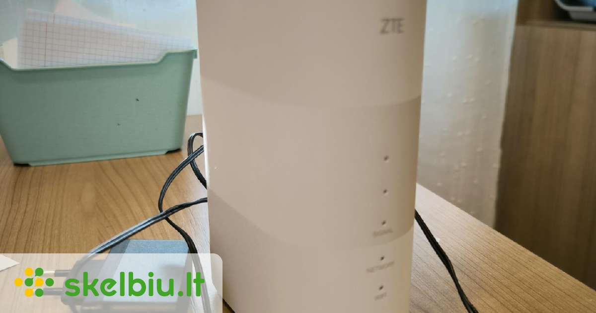 5G maršrutizatorius Zte Mc888 - Skelbiu.lt