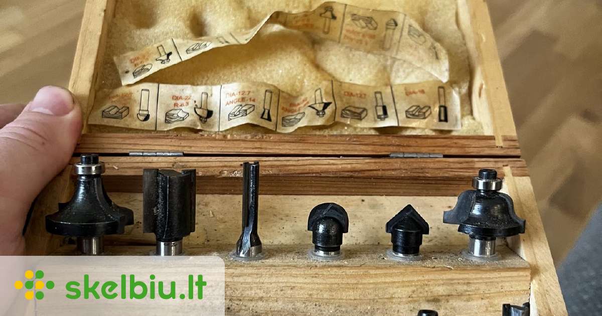 Frezu rinkinys - Skelbiu.lt