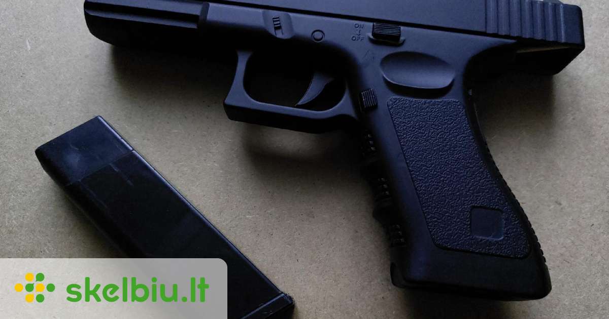 Glock 17 Full Metal 6mm - Skelbiu.lt