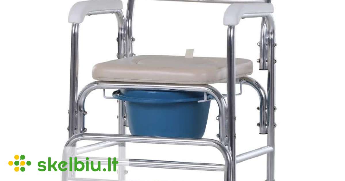 Neįgaliųjų kėdė vežimėlis su tualetu - Skelbiu.lt
