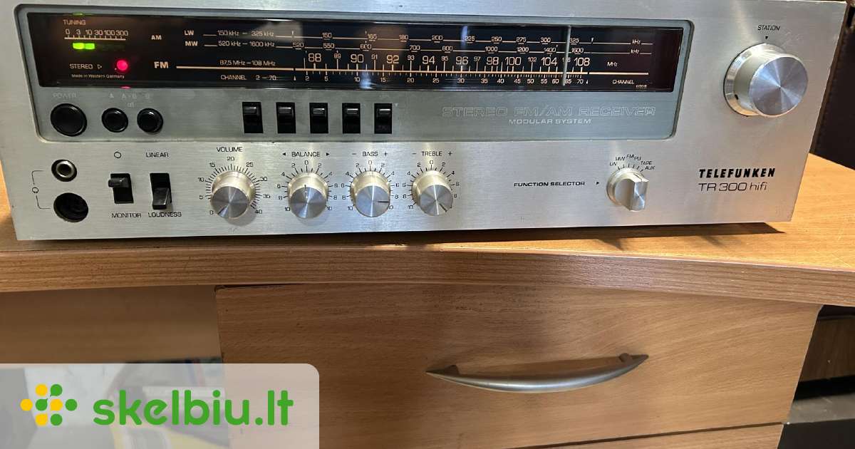 Telefunken tr300 - Skelbiu.lt