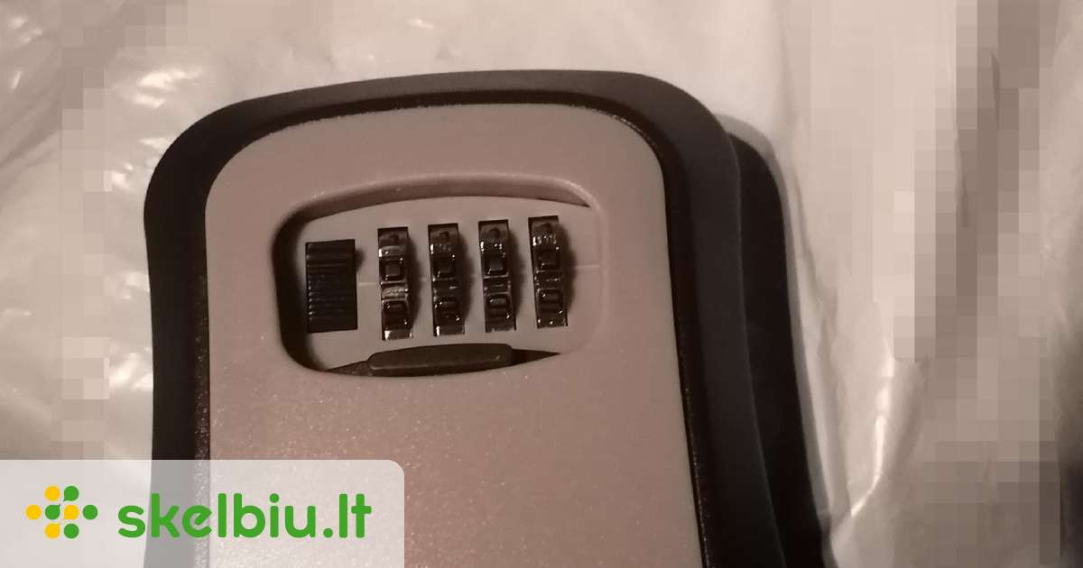 Seifas-dėžutė raktams - Skelbiu.lt