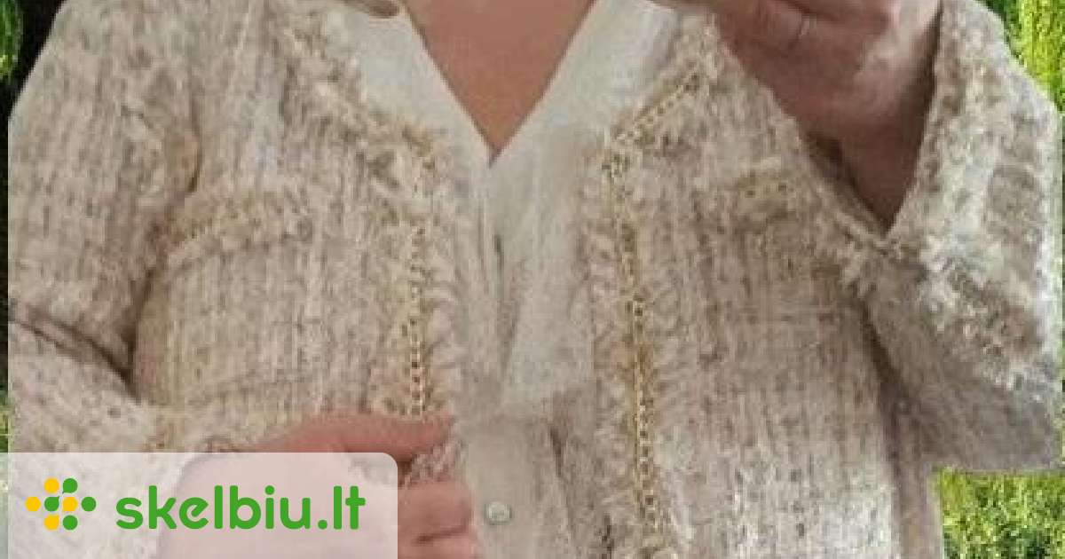 Išskirtinis tvido kostiumėlis solidžioms moterims - Skelbiu.lt