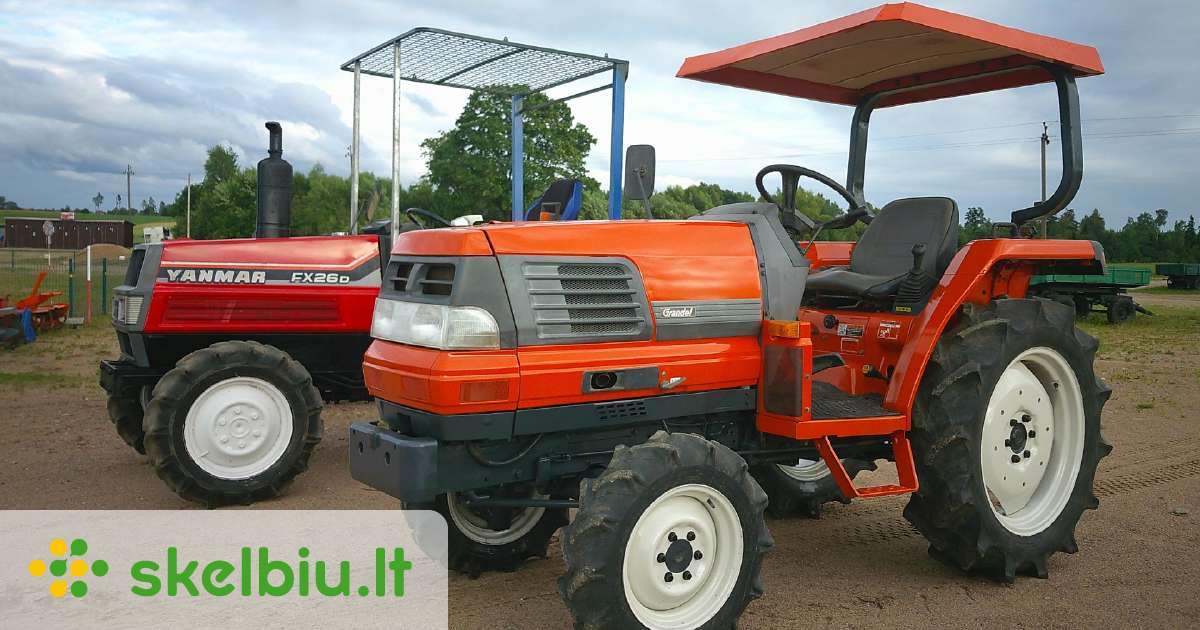 Traktoriukai Mini Ivairus Frezos Plugai Mini Trakt - Skelbiu.lt