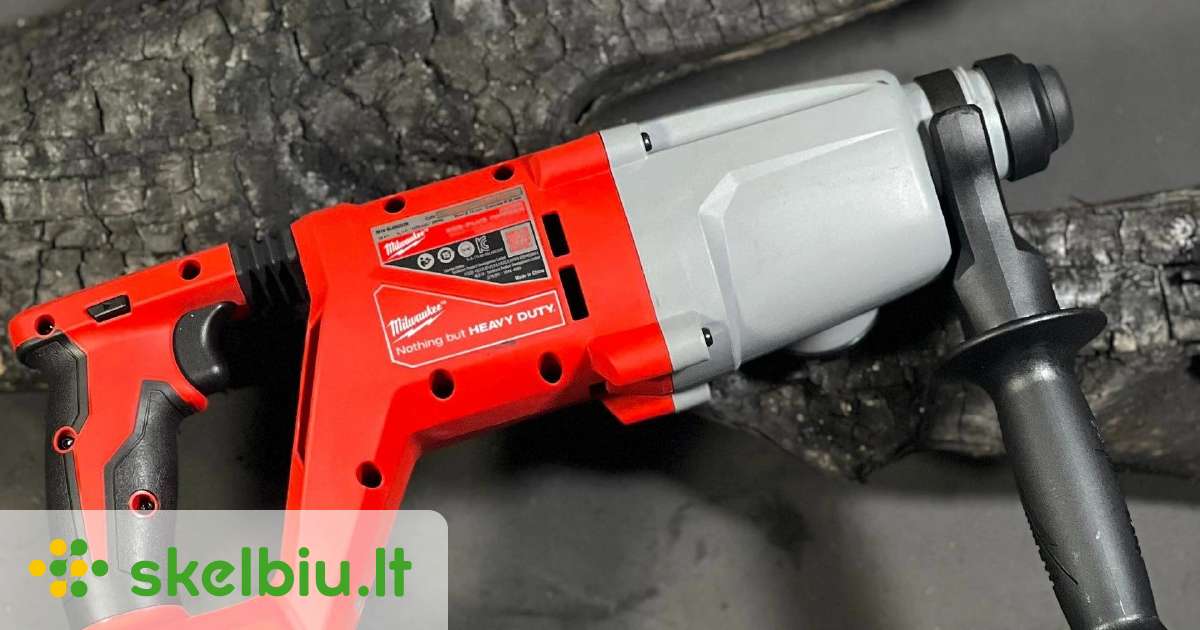 Akum. perforatorius Milwaukee M18 Blhacd26 2.6j - Skelbiu.lt