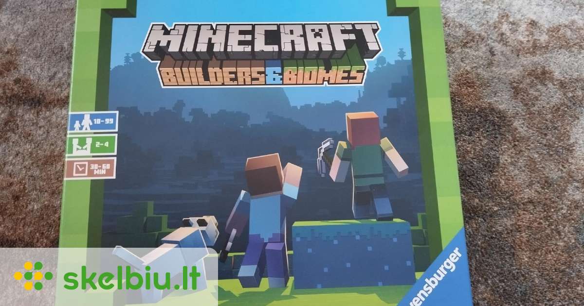 Minecraft stalo žaidimas - Skelbiu.lt
