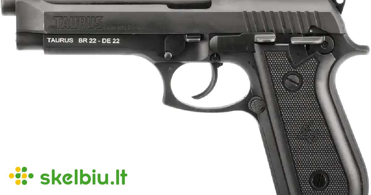 Beretta Taurus Pt 92 juodas, 9x19 - Skelbiu.lt