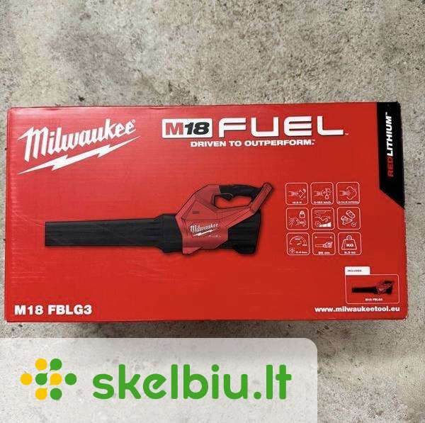 Milwaukee lapų pūstuvas m18 fblg3 / m18 fbl - Skelbiu.lt